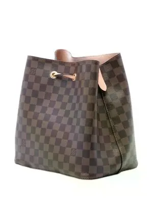 LOUIS VUITTON 2019 Damier Ebene Neonoe Mm Bucket Bag - Brown