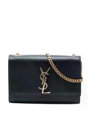 Saint Laurent Monogram Kate Crossbody Bag - Black