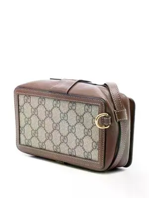 Gucci Mini Gg Supreme Clasp Crossbody Bag 2000-2015
