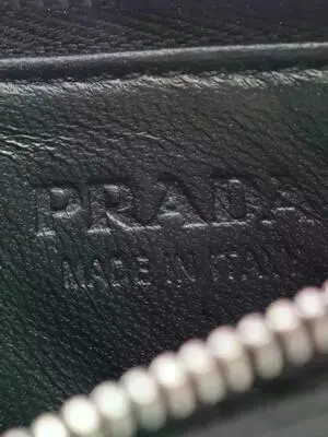 Prada 2013-2026 Saffiano Card Holder - Black
