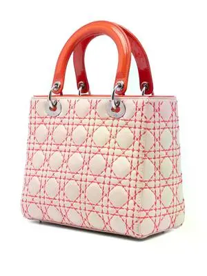 Dior 2012 Medium Lady Satchel - Orange