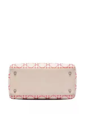 Dior 2012 Medium Lady Satchel - Orange