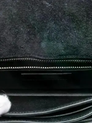 Saint Laurent 2018 Patent Monogram Cassandra Clasp Shoulder Bag - Black