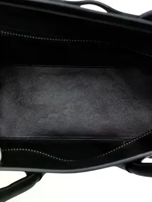 Celine 2014 Micro Tricolor Leather Luggage Tote Handbag