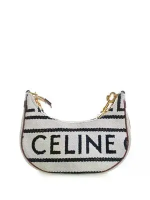 Celine 2022 Textile Ava Shoulder Bag - Neutrals