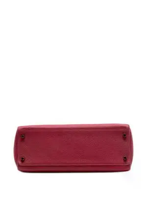 Hermès 2015 Togo Kelly Ii Retourne 32 Satchel - Red