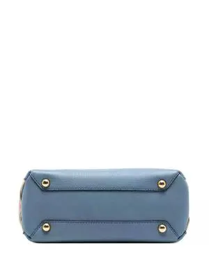 Burberry Small Leather And House Check Banner Satchel