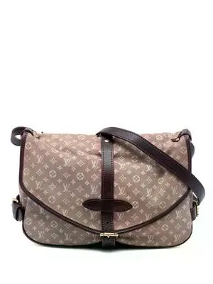 LOUIS VUITTON 2012 Monogram Idylle Saumur 30 Crossbody Bag - Pink