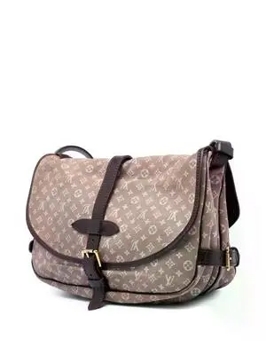 LOUIS VUITTON 2012 Monogram Idylle Saumur 30 Crossbody Bag - Pink
