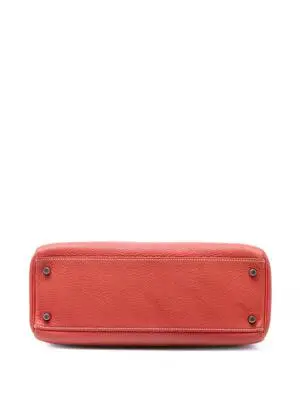 Hermès 2011 Clemence Kelly Ii Retourne 32 Satchel - Orange