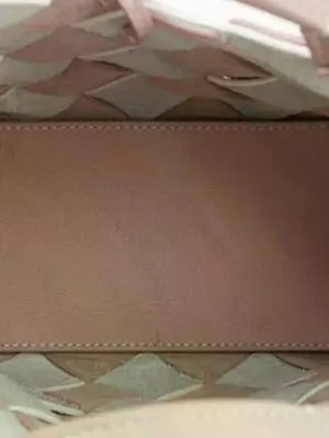 Loewe Mini Woven Calfskin Basket Bag