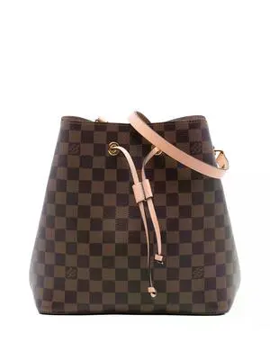 LOUIS VUITTON 2019 Damier Ebene Neonoe Mm Bucket Bag - Brown