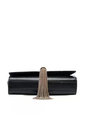 Saint Laurent Small Monogram Kate Tassel Crossbody Bag - Black