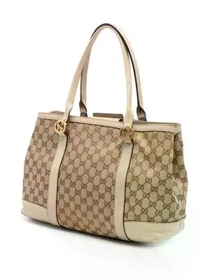 Gucci 2016-2026 Gg Canvas Miss Gg Tote Bag - Neutrals