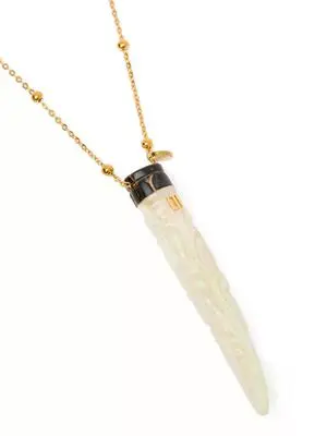 BLAKLACE Beaded Pendant Necklace
