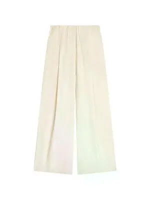 Dries Van Noten Pleated Wide-leg Pants - Neutrals