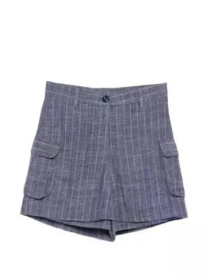 BLAKLACE Pinstriped Cargo Shorts