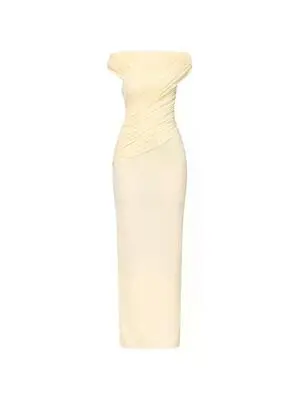 CHATS BY C.DAM Meriel Maxi Dress - Yellow