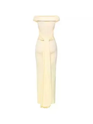 CHATS BY C.DAM Meriel Maxi Dress - Yellow