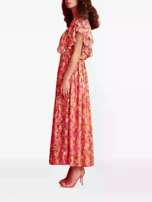 Celiab Vega Floral Maxi Dress