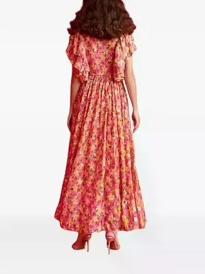 Celiab Vega Floral Maxi Dress