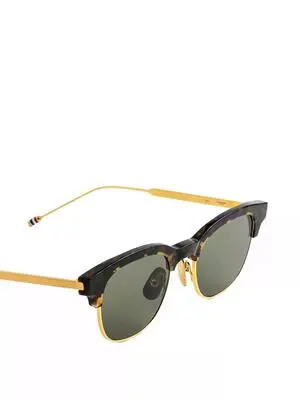 Thom Browne Tortoiseshell-pattern Sunglasses - Brown