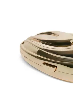 Simkhai Inez Sculpted Clutch - Gold