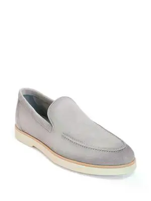 Magnanni Suede Loafers - Grey