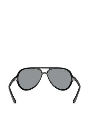 Ray-ban Cats 5000 Pilot Sunglasses - Black