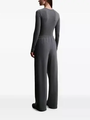 12 STOREEZ Elastic-waist Track Pants - Grey