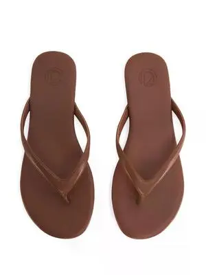 12 STOREEZ Thong Sandals - Brown