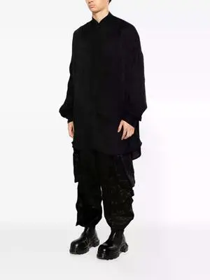 JULIUS Tuck Shirt - Black
