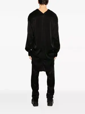 JULIUS V-neck Shirt - Black