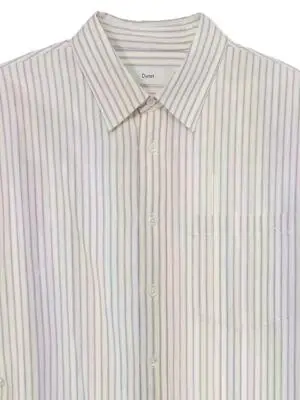DUNST Striped Shirt - Neutrals
