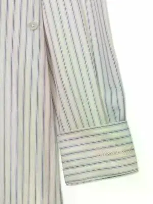 DUNST Striped Shirt - Neutrals