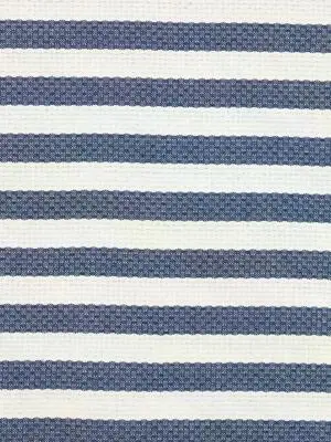 MC2 SAINT BARTH Foutas Striped Beach Towel - Blue