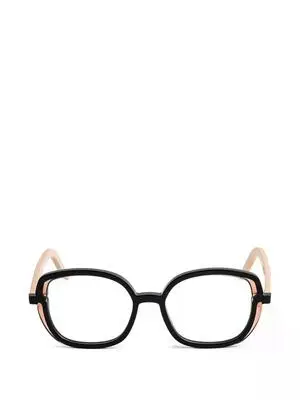 FACE À FACE Square Frame Glasses - Black