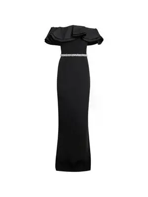 Safiyaa Off The Shoulder Evening Dresses