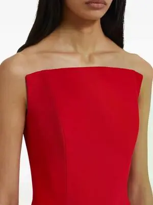 Safiyaa Tegan Asymmetric Midi Dress