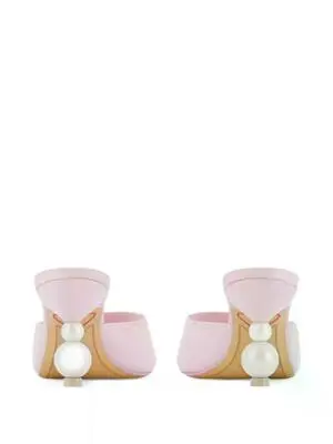 SOPHIA WEBSTER Perla Sculpted Heel Sandals