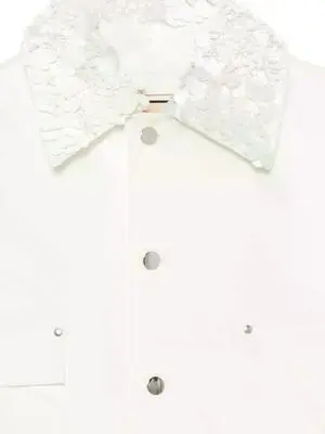 Plan C Jacket With Sequin Detail - Neutrals