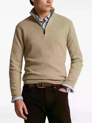 Polo Ralph Lauren Half-zip Sweater - Neutrals