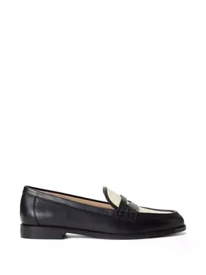 Ralph Lauren Leather Loafers - Black