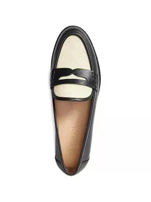 Ralph Lauren Leather Loafers - Black