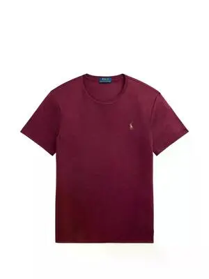 Polo Ralph Lauren Embroidered-logo T-shirt - Red
