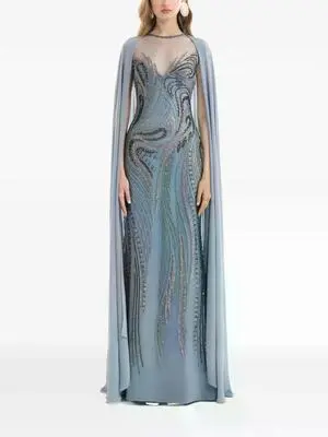 GEMY MAALOUF Beaded Maxi Dress