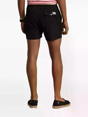 Polo Ralph Lauren Drawstring Swim Shorts - Black