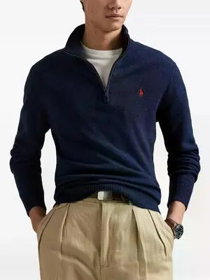 Polo Ralph Lauren High-neck Sweater - Blue