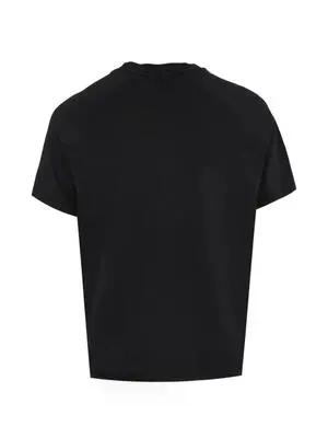 FAMILY FIRST Slogan-print Short-sleeved T-shirt