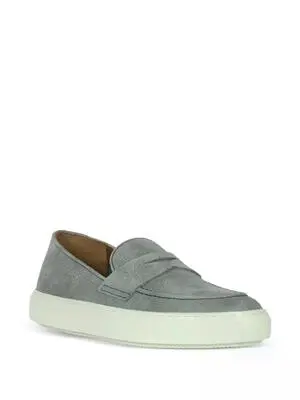 Fratelli Rossetti Penny Leather Loafers - Grey
